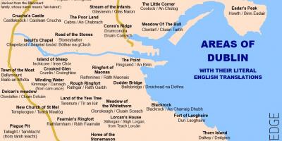 Dublin mapa - Mapas de Dublin (Irlanda)